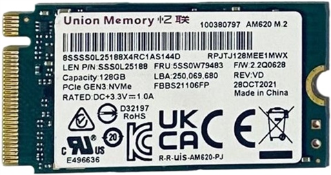Union Memory Memory AM620 512GB 2242 NVMe M.2 - CeX (PT): - Buy, Sell ...