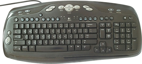 Logitech Y-BN52 Multimedia Wired USB Keyboard - CeX (PT): - Buy, Sell ...