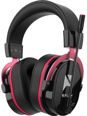 NPlay Contact Wireless RGB Over-Ear Headset (Multi-Plat) - Preto, A ...