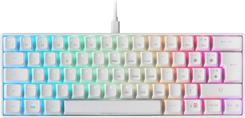 Mars Gaming MKMINI Wired Mech. Gaming Keyboard (Red Switch) - Branco, A ...