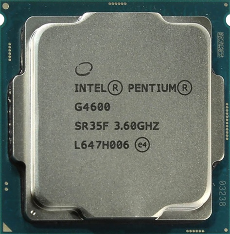 Intel Pentium G4600 (3.60 GHz) LGA1151 - CeX (PT): - Buy, Sell, Donate