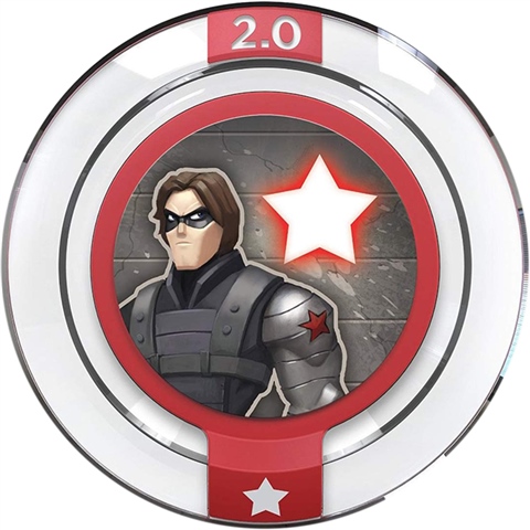 Disney Infinity 2.0 Power Disc - Marvel - Winter Soldier (Team Up ...
