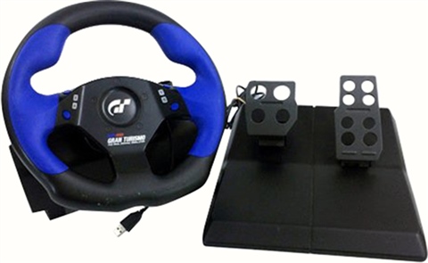 Logitech Gran Turismo Force Feedback Steering Wheel + Pedals - CeX (PT ...