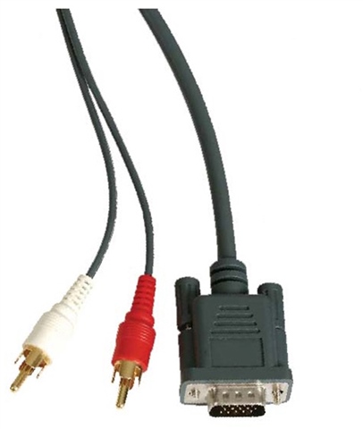 Xbox360 Oficial VGA HD AV Cable - CeX (PT): - Buy, Sell, Donate